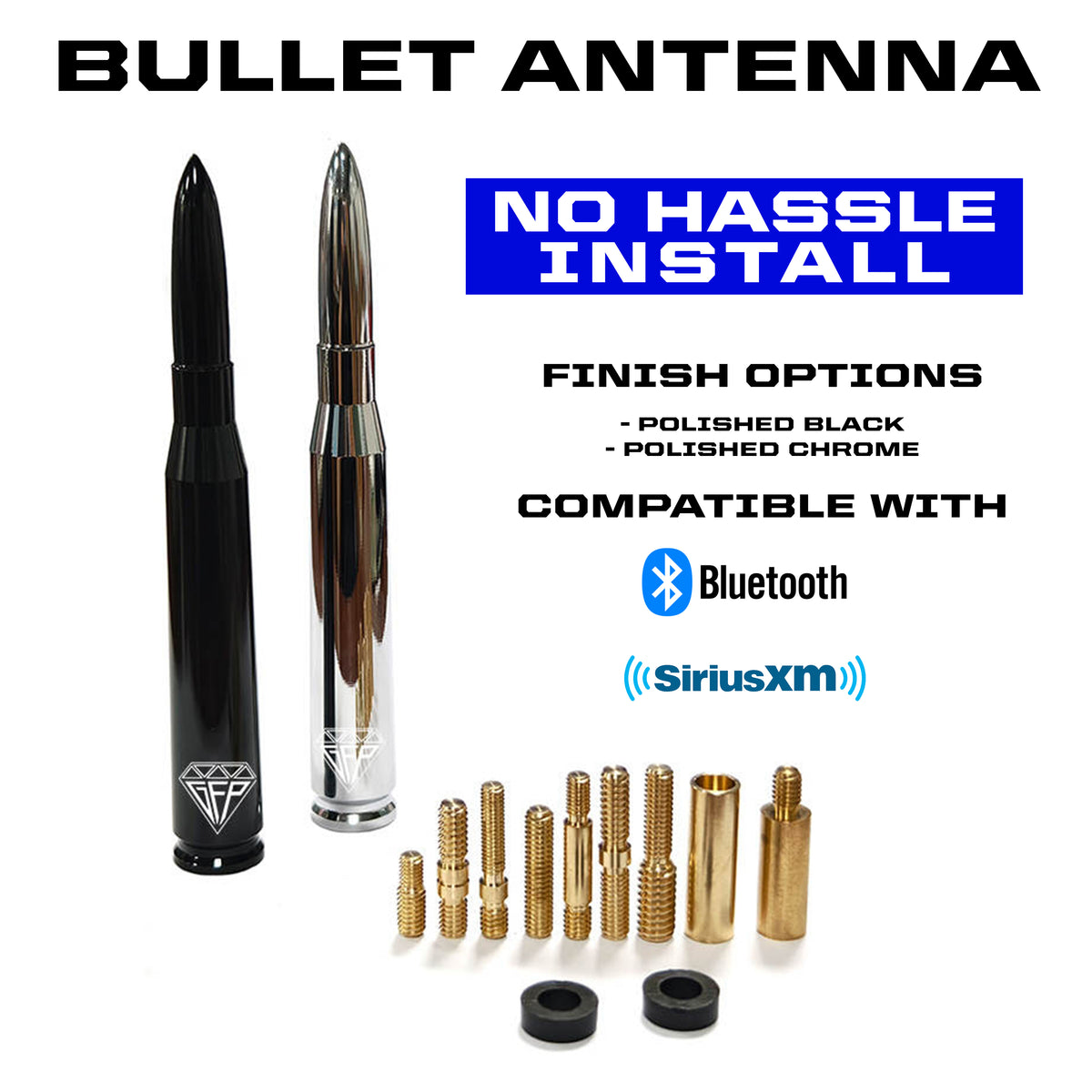 PREMIUM BULLET ANTENNA – GabeFarrellProductions