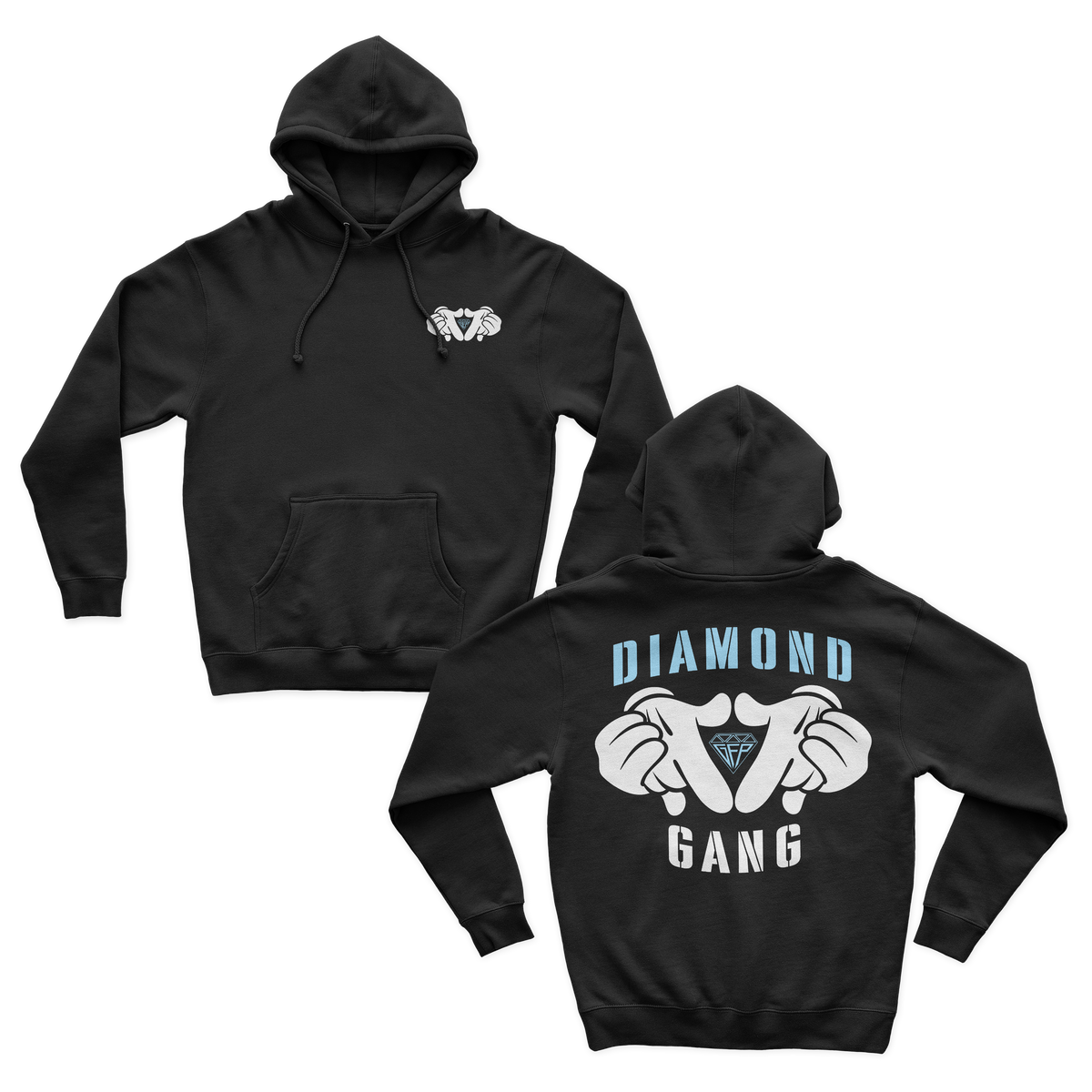 DIAMOND GANG HOODIE – GabeFarrellProductions